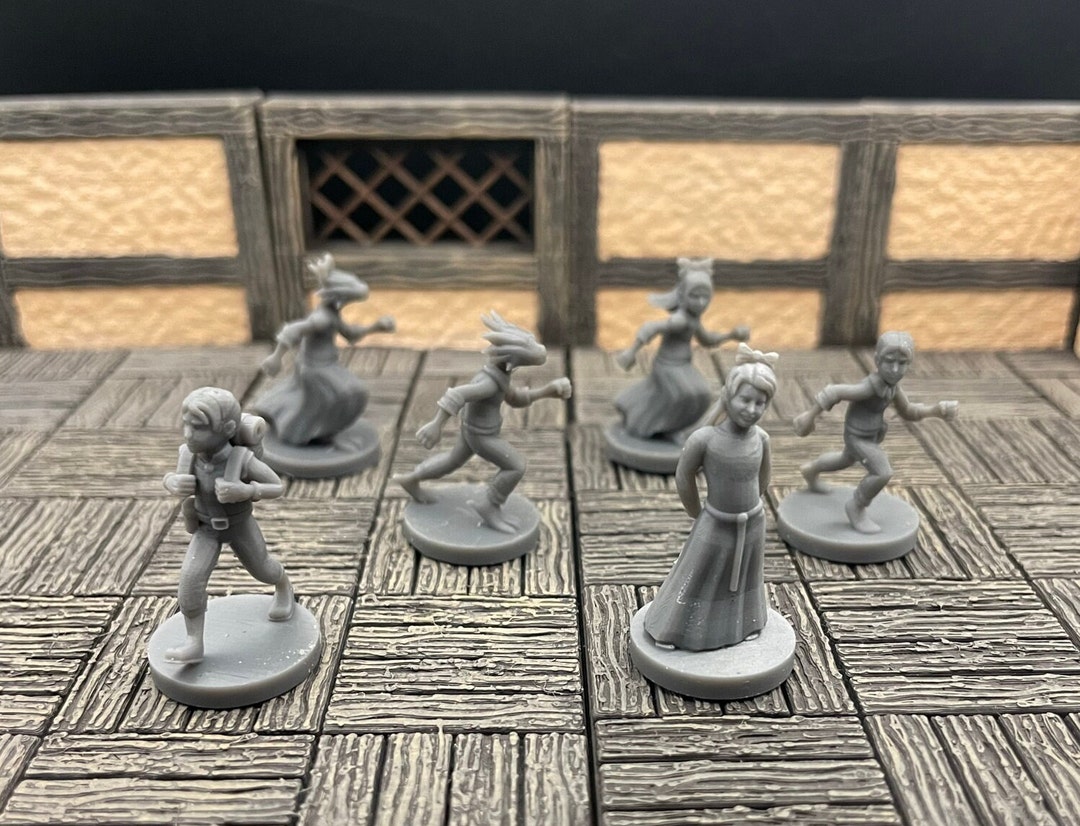 Children | NPC | Tabletop RPG | Mz4250 | 3D Printed Miniatures | 28mm ...