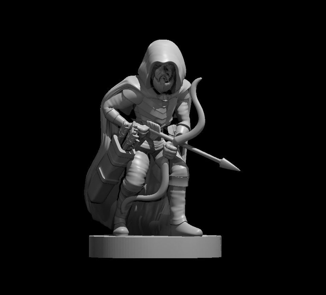 Gnome Male Rangers | Tabletop RPG | Mz4250 | 3D Printed Miniatures ...