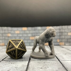 Primates Ape Armored Ape Baboon Forest Beast Tabletop RPG Mz4250 3D ...