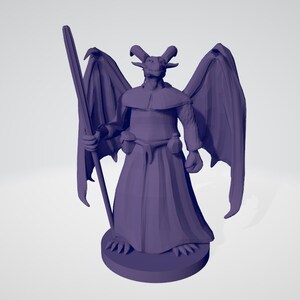 Dragonborn Sorcerers Winged Dragonborns Psion With Glaive Tabletop RPG ...