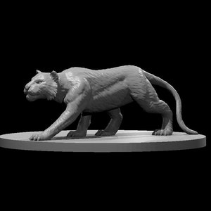 Wild Cats Beasts Panther Tiger Saber-toothed Tiger Lions Tabletop RPG ...