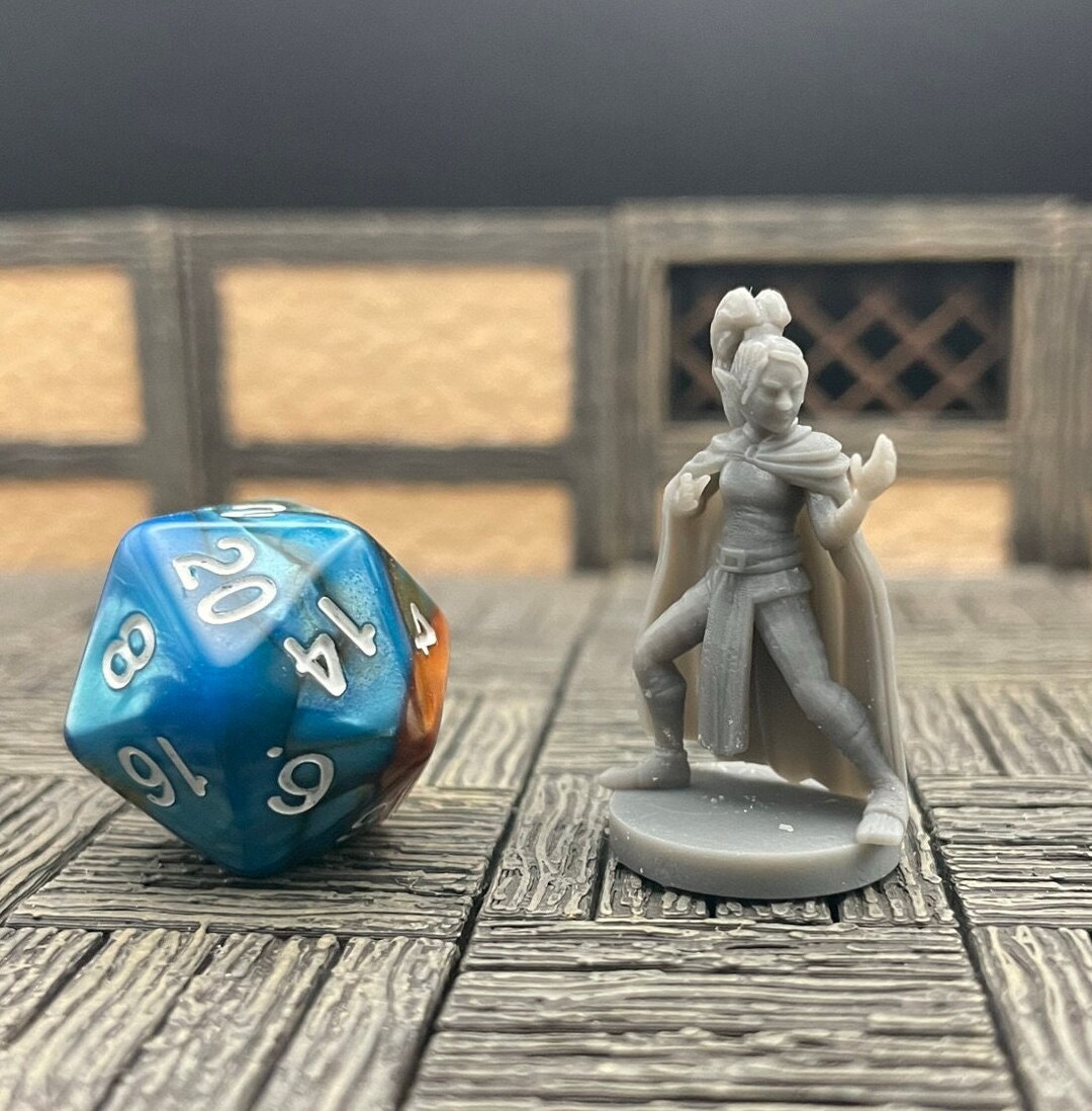 Gnome Monks Tabletop RPG Mz4250 3D Printed Miniatures 28mm Scale - Etsy