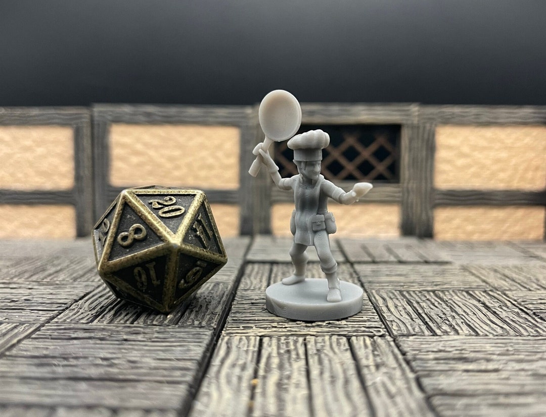 Chef Fighters With Frying Pans Human Chef Gnome Chef Fighter NPC ...