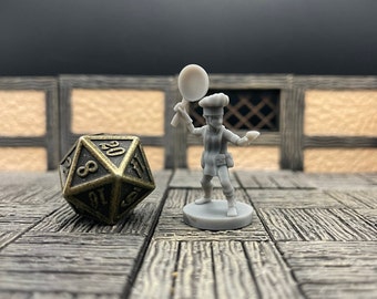 Salweeki Chef Sous-chef Cook Miniature for Tabletop Games Like D&D and ...