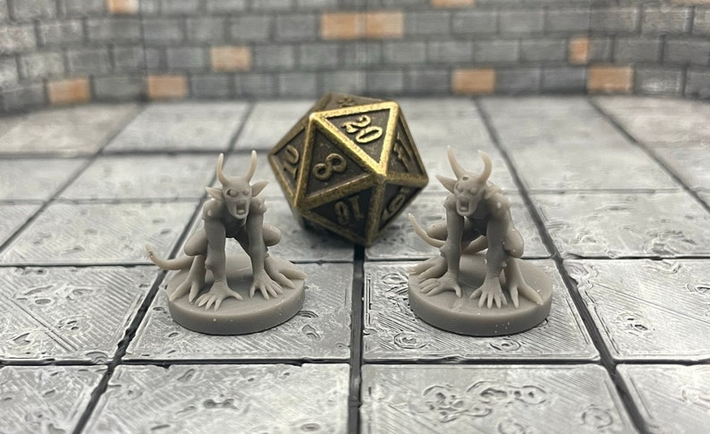 Quasit set of Two Demon Tabletop RPG Mz4250 3D - Etsy