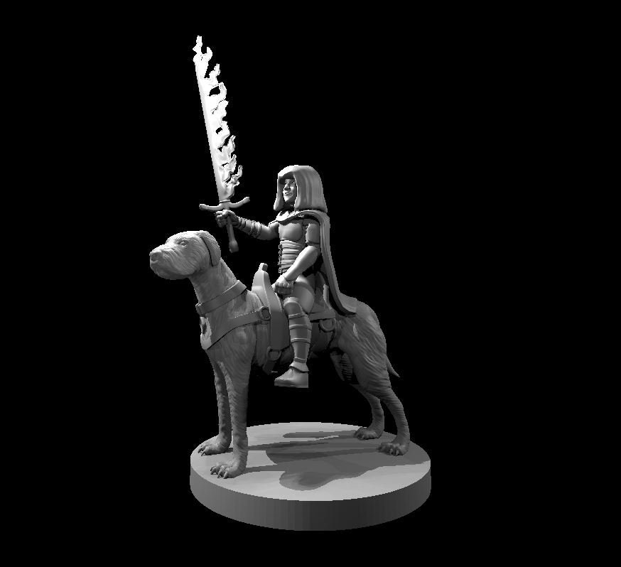 Halfling Male Rangers Giant Badger Mount Giant Spider - Etsy