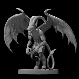 Jersey Devil Cryptid Tabletop RPG Mz4250 3D Printed Miniatures 28mm ...