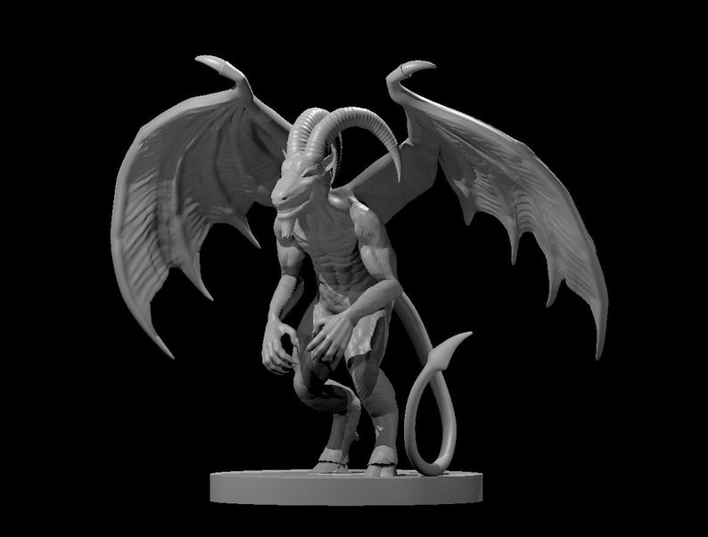 Jersey Devil Cryptid Tabletop RPG Mz4250 3D Printed - Etsy