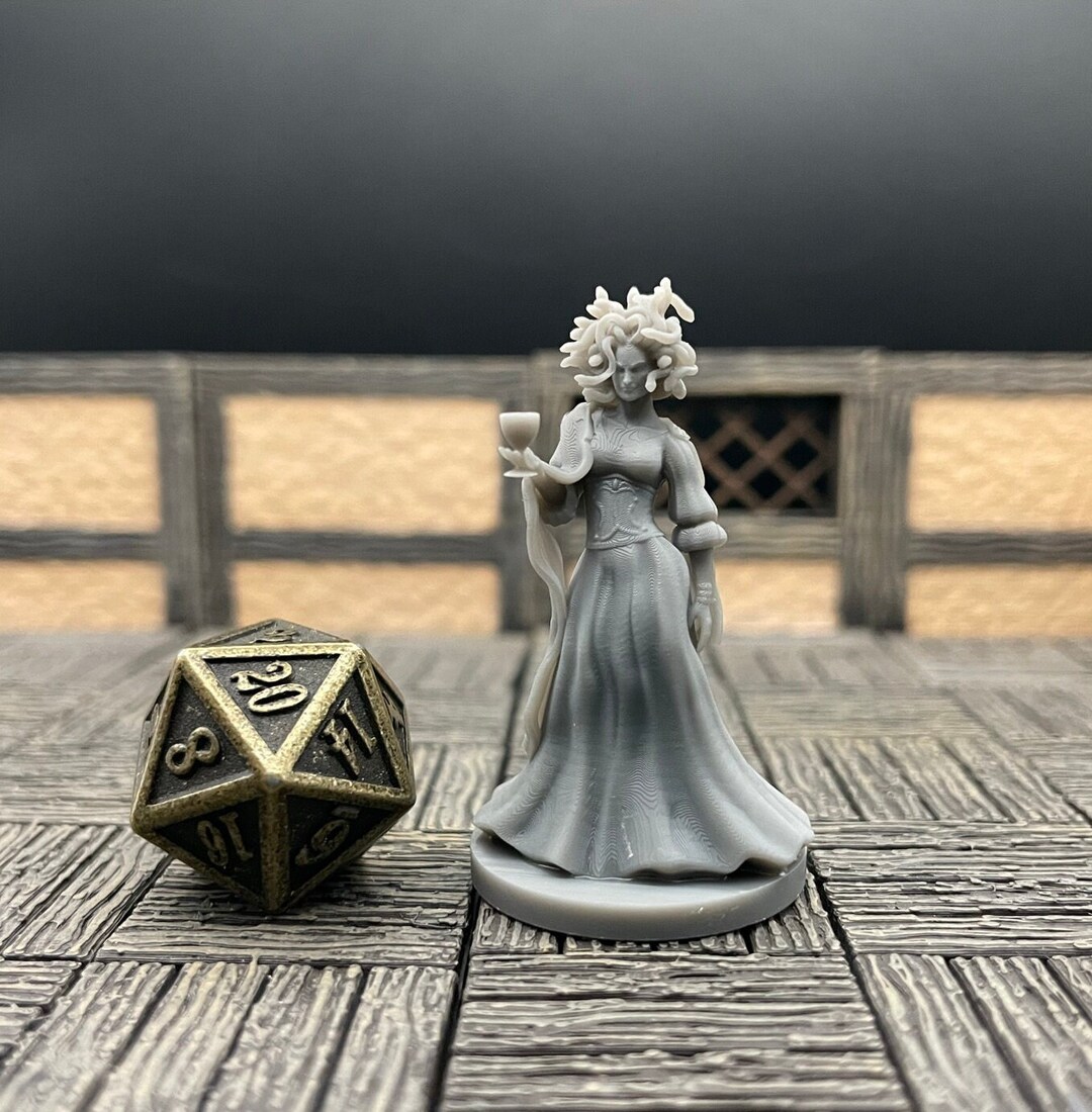 Medusas | Monstrosity | Medusa Archer | Tabletop RPG | Mz4250 | 3D ...