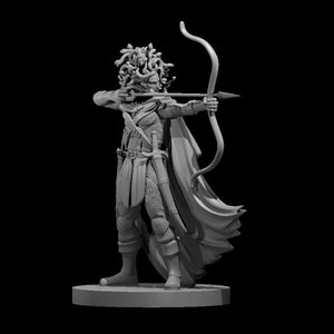 Medusas | Monstrosity | Medusa Archer | Tabletop RPG | Mz4250 | 3D ...