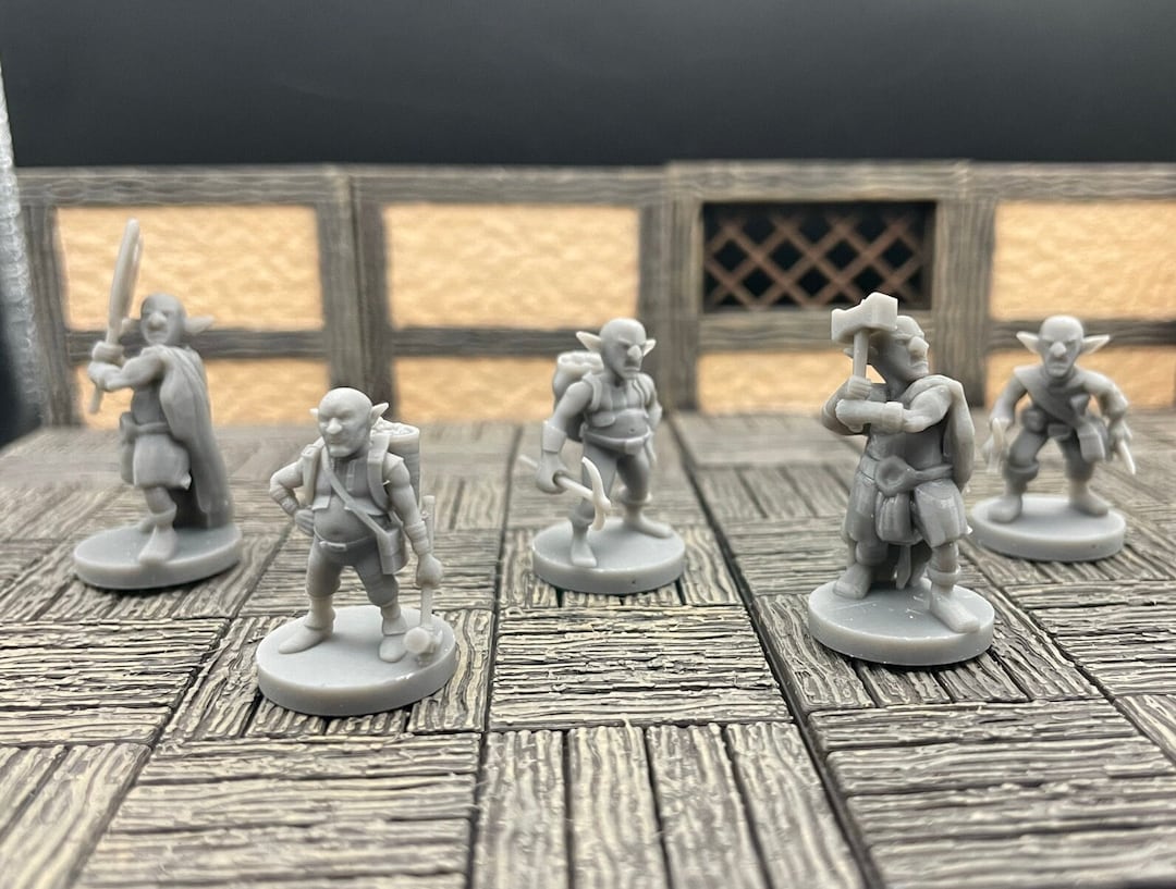 Deep Gnomes Male Snirfneblin Barbarian Rogue Tabletop RPG Mz4250 3D ...