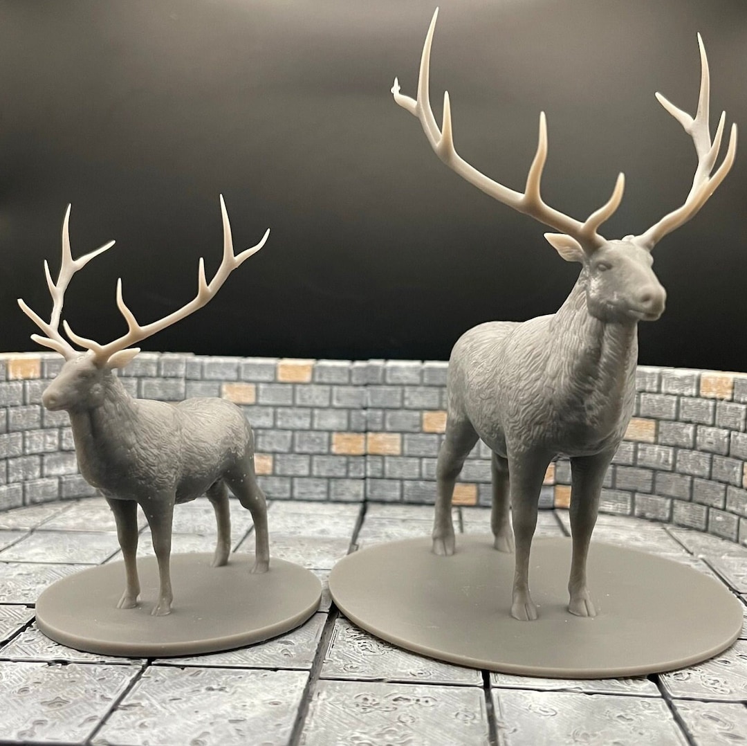 Elks | Giant Elk | Mount With Saddle | Mini Surface | Forest Beast ...