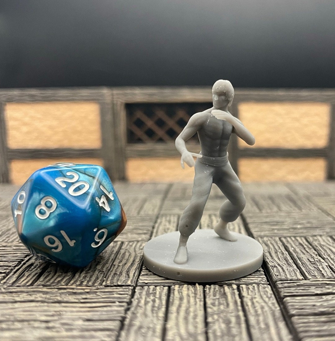 Human Male Monks Part 1 Warrior Ninja Prayer Beads Tabletop RPG Mz4250 ...