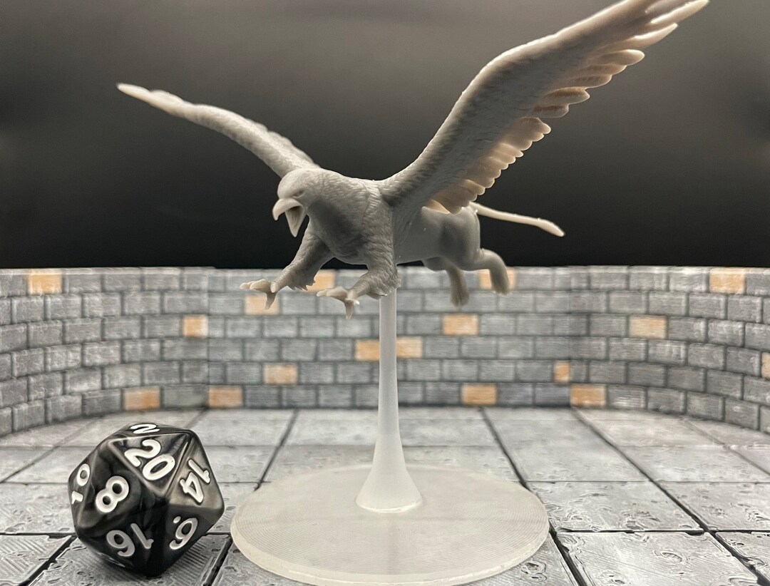 Griffons Monstrosity Flying Mounts Tabletop RPG Mz4250 3D Printed ...