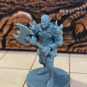 Elven Male Barbarians | Tabletop RPG | Mz4250 | 3D Printed Miniatures ...