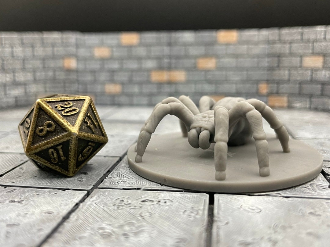Giant Spiders | Medium & Large Beast | Tabletop RPG | Mz4250 | 3D ...