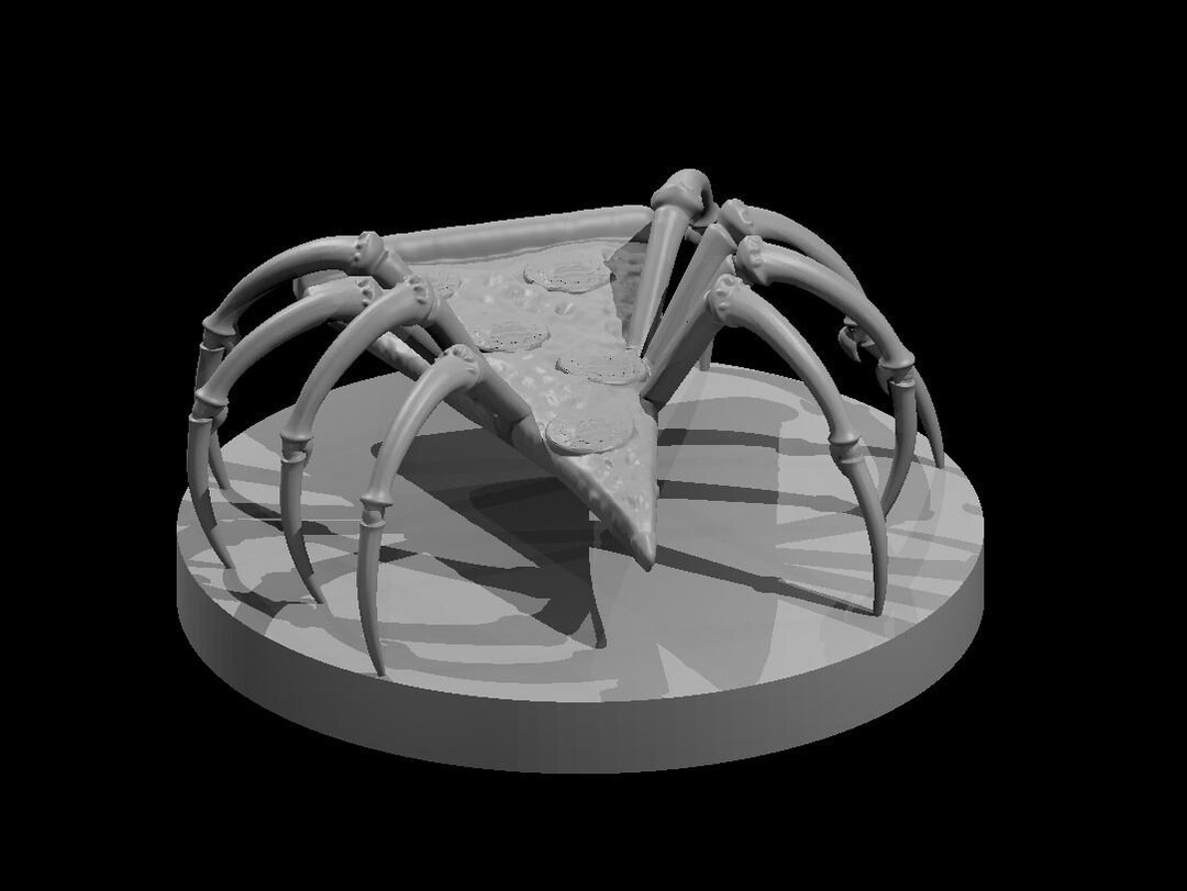 Pizza Slice Monster | Tabletop RPG | Mz4250 | 3D Printed Miniatures ...