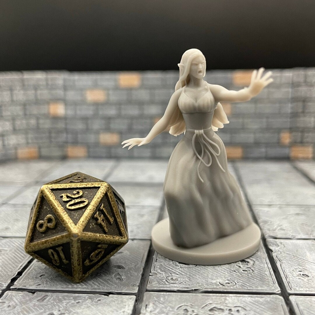 Banshee | Undead | Tabletop RPG | Mz4250 | 3D Printed Miniatures | 28mm ...