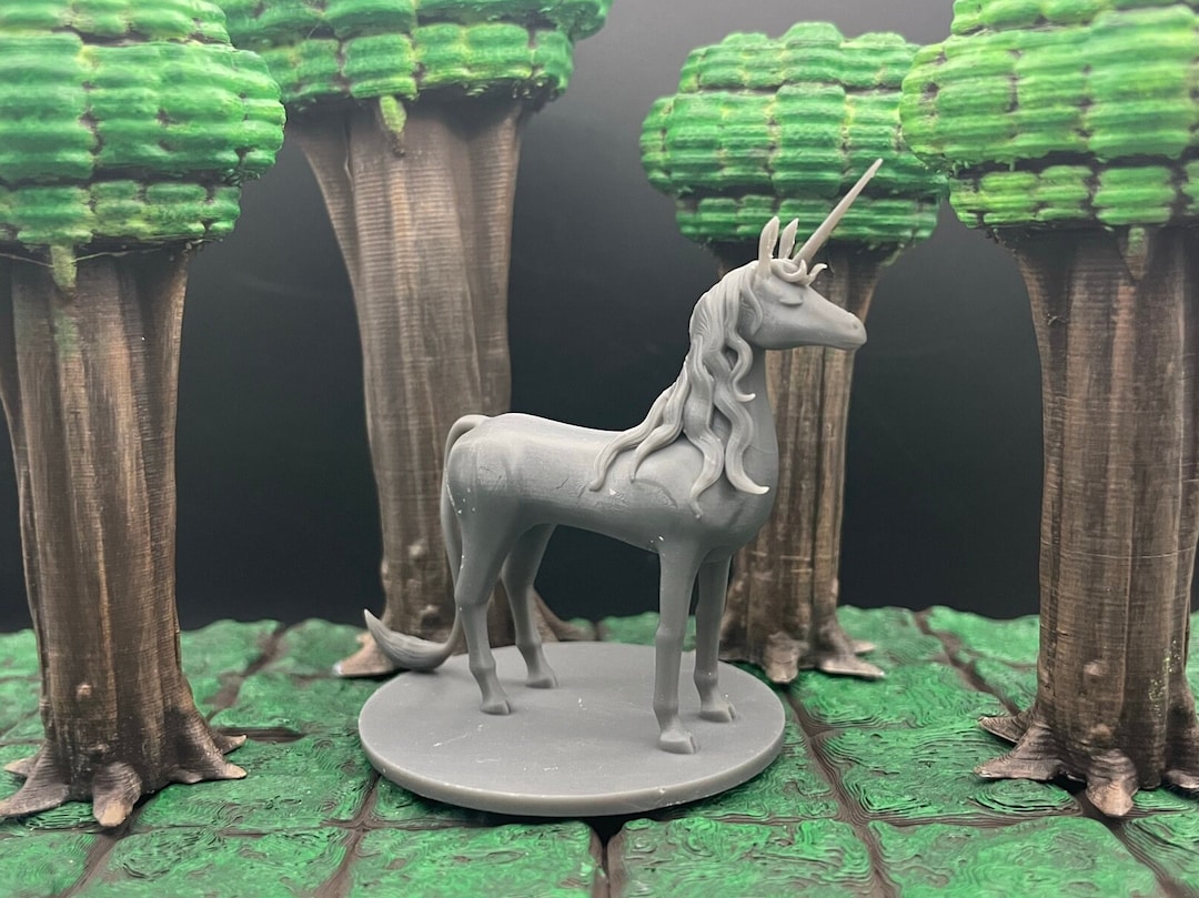 Unicorns | Celestial | Tabletop RPG | Mz4250 | 3D Printed Miniatures ...