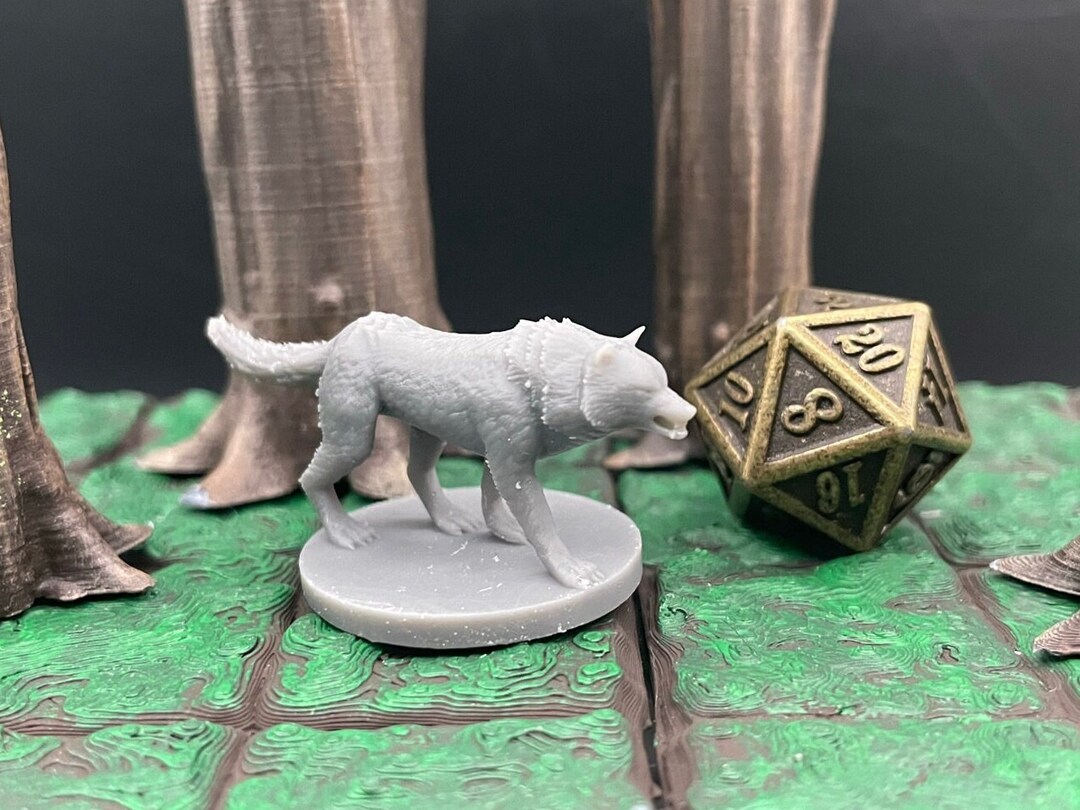 Wolves | Tabletop RPG | Mz4250 | 3D Printed Miniatures | 28mm Scale - Etsy