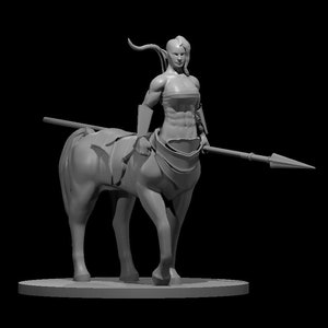 Centaur Female Warriors | Monstrosity | Tabletop RPG | Mz4250 | 3D ...