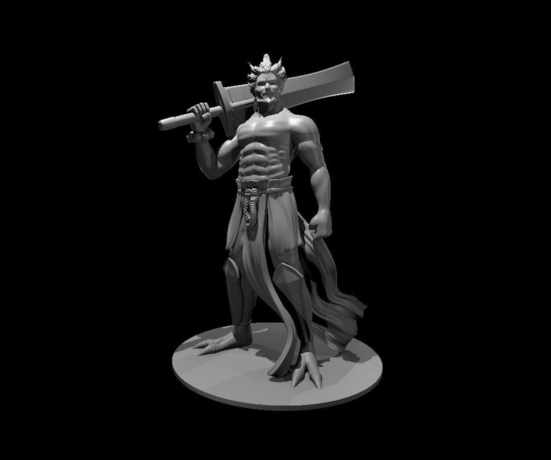 Shinto Japanese Gods | Fujin | Raijin | Tabletop RPG | Mz4250 | 3D ...