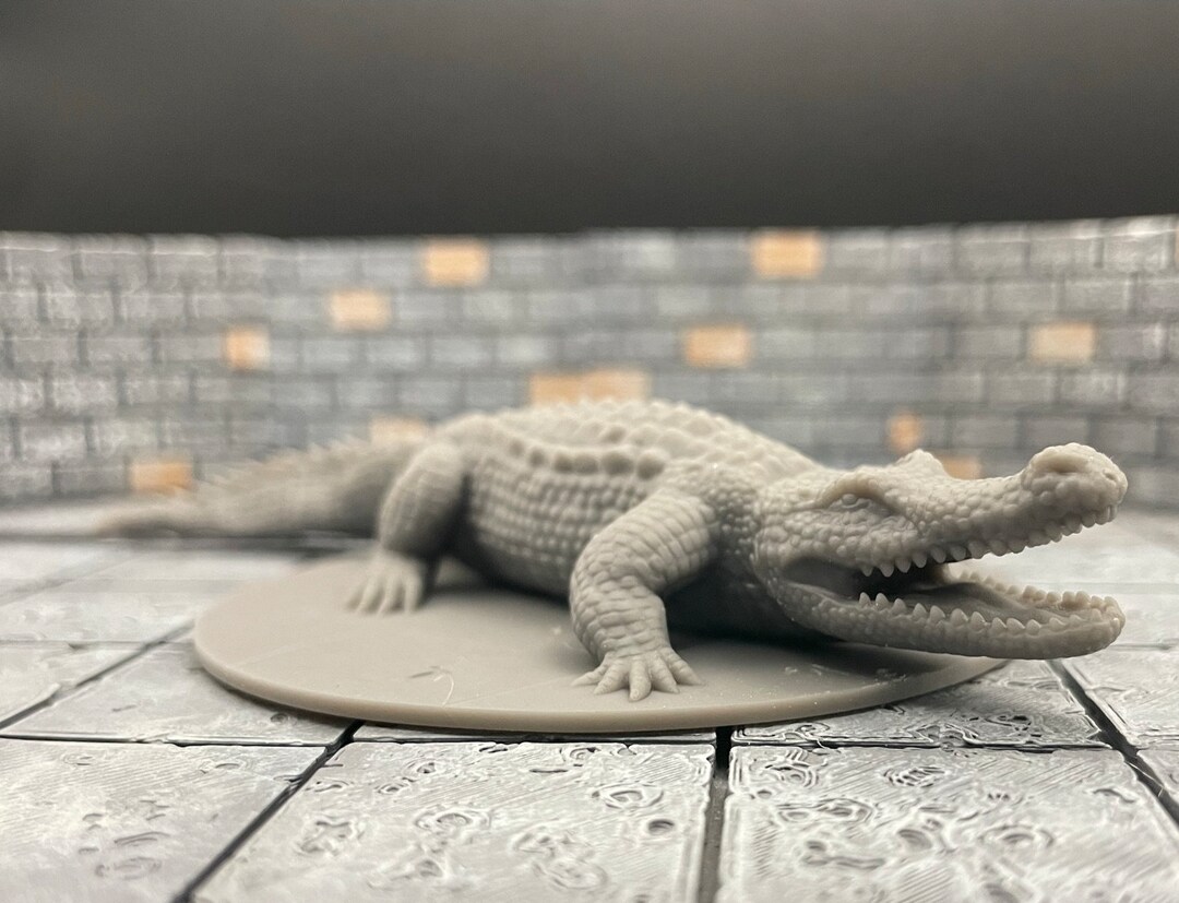 Crocodiles | Swamp Beast | Giant Crocodile | Tabletop RPG | Mz4250 | 3D ...