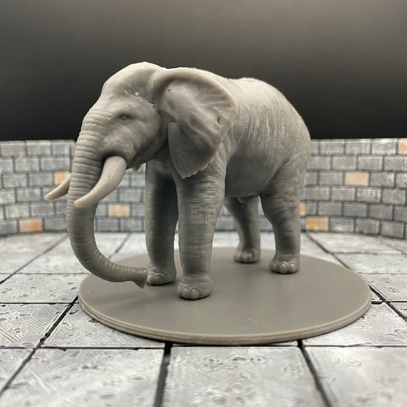 Miniature Elephant - Etsy