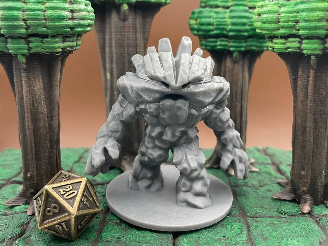 Earth Elementals | Tabletop RPG | Mz4250 | 3D Printed Miniatures | 28mm ...