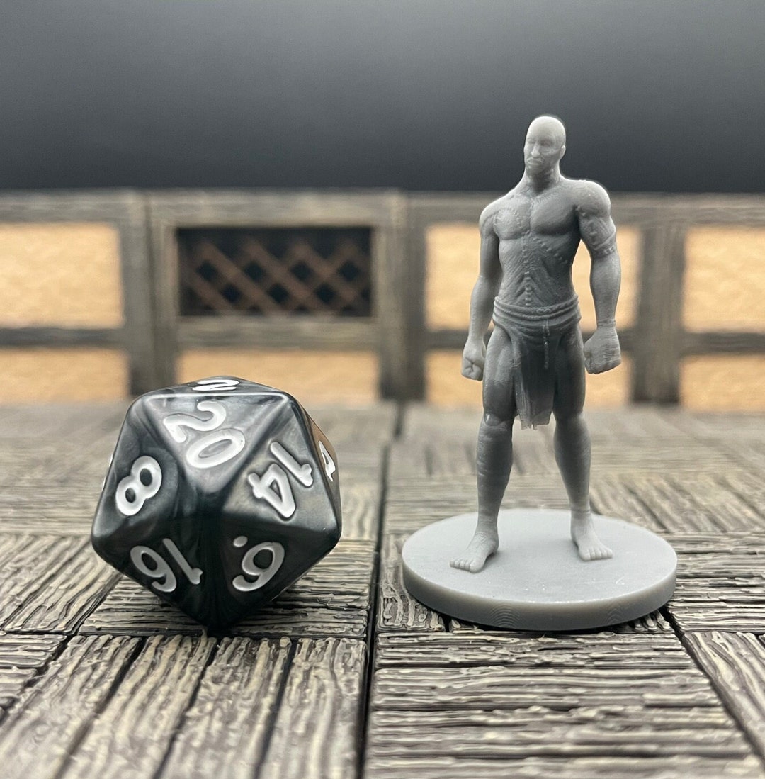 Golems Clay Flesh Iron Mithral Stone Constructs Tabletop RPG Mz4250 3D ...