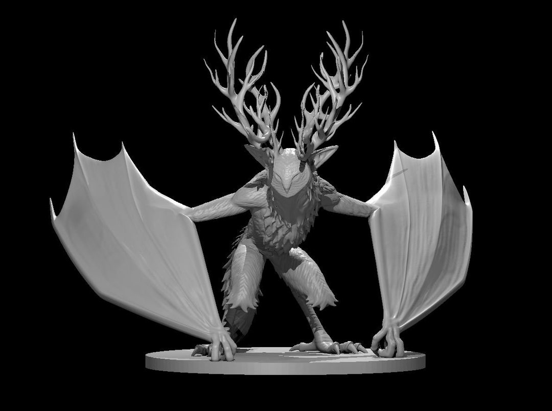 Kipine | Homebrew Monstrosity | Flying Owl Creature | Tabletop RPG ...