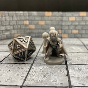 Halfling Female Warlock | Skull Staff | Tabletop RPG | Mz4250 | 3D ...