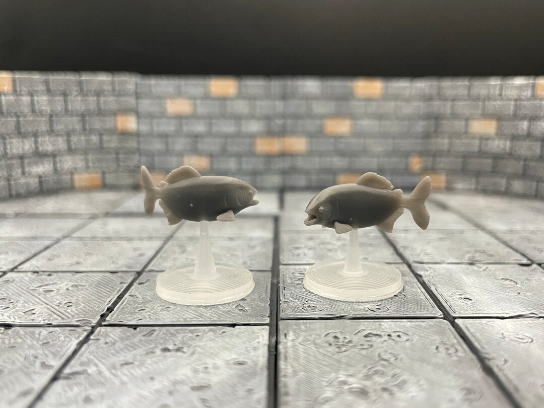 Quipper Fish (set of Two) | Tabletop RPG | Mz4250 | 3D Printed ...