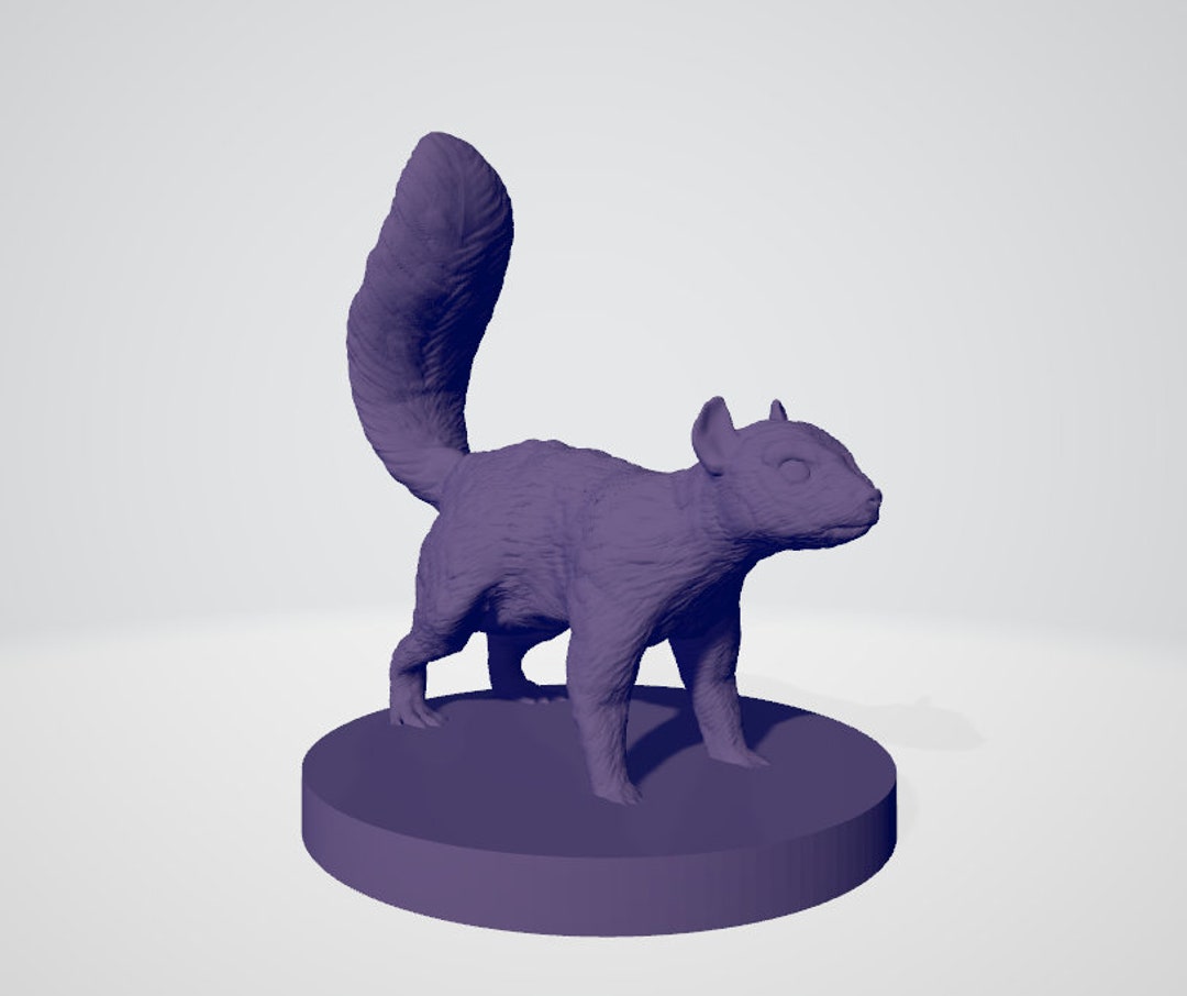 Giant Squirrel | Beast | Tabletop RPG | Mz4250 | 3D Printed Miniatures ...