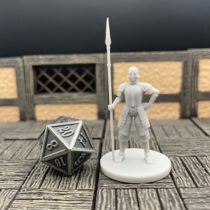 Guards | NPC | Human Guard | Tiefling Guard | Female Guard | Spear and ...