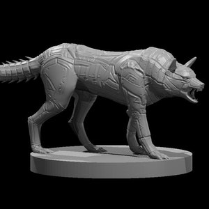Clockwork Wolves | Construct | Dire Wolf | Tabletop RPG | Mz4250 | 3D ...