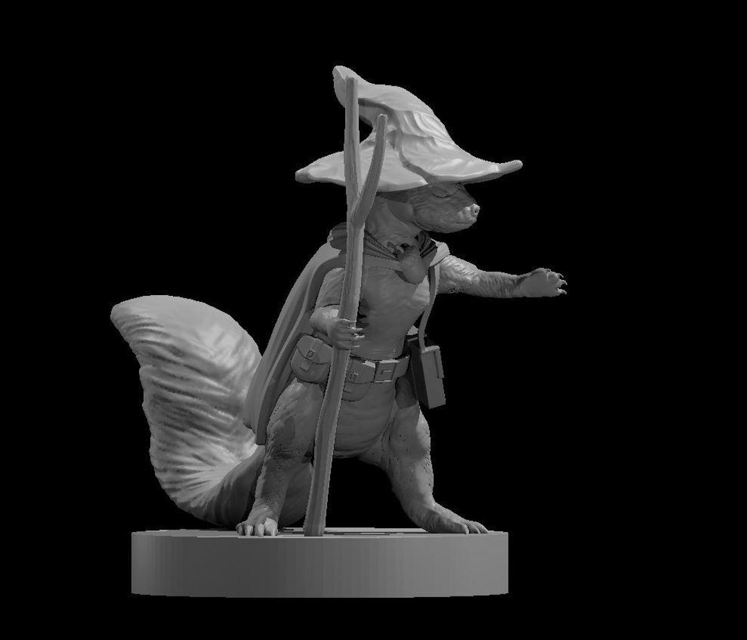 Chirp Cleverwhisker the Squirrel Wizard | NPC | Beast | Tabletop RPG ...
