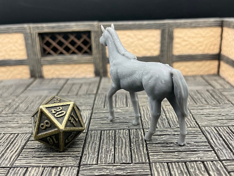 Riding Horses Large Beast Tabletop RPG Mz4250 3D - Etsy