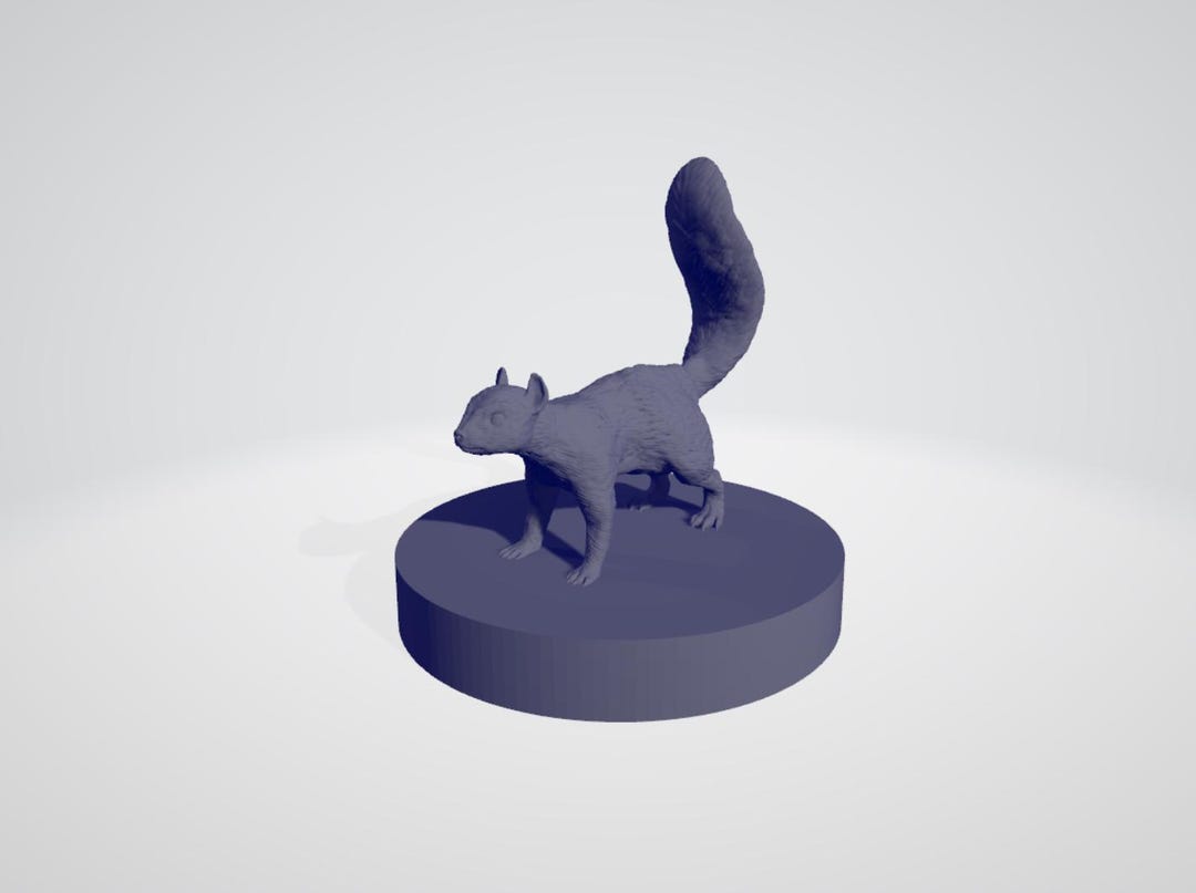 Squirrels | Small Beast | Tabletop RPG | Mz4250 | 3D Printed Miniatures ...