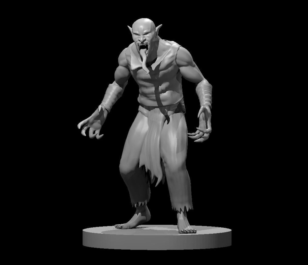 Ghasts | Undead | Tabletop RPG | Mz4250 | 3D Printed Miniatures | 28mm ...