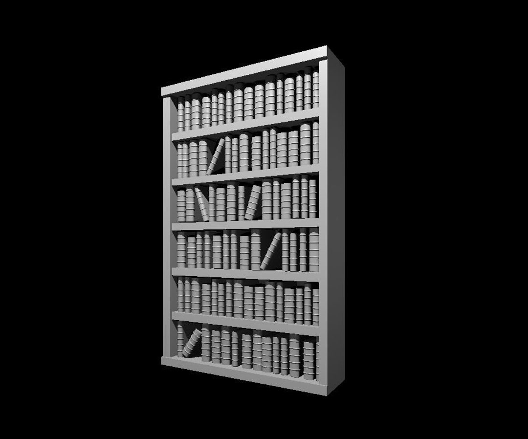 Indoor Scatter Terrain | Barrel, Bookshelf, Cake, Chest, Door ...
