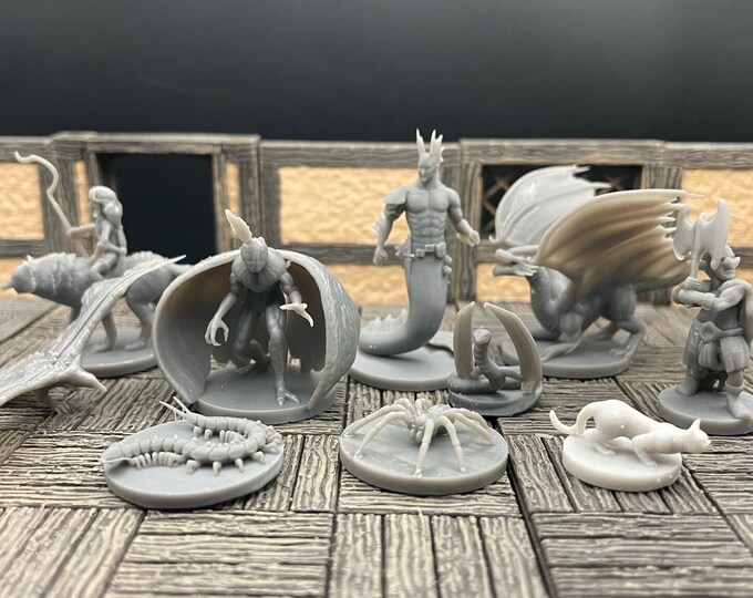 Mega Value Imperfect Minis RPG Miniatures UK Ultra HD 4K Tough Resin ...