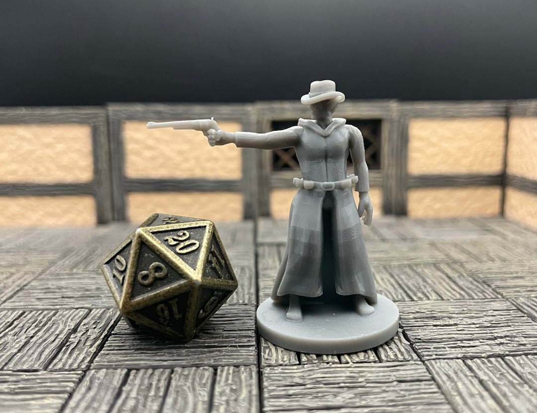 Elven Gunslingers Elf With Guns Tabletop RPG Mz4250 3D - Etsy