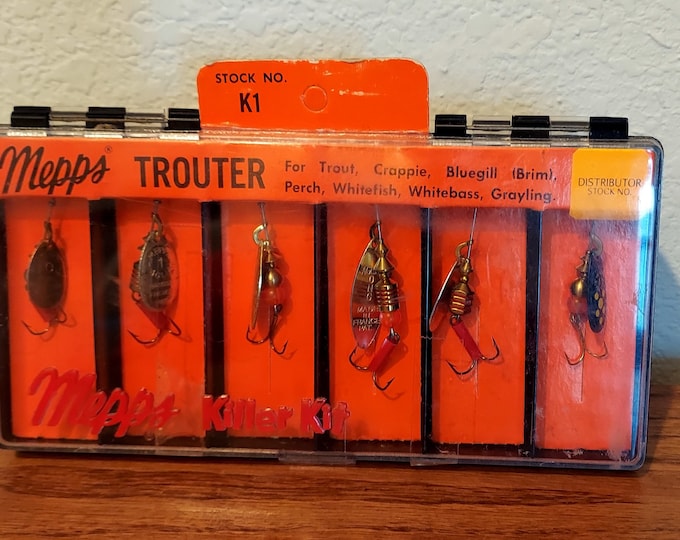 New Vintage Mepps Trouter Killer Kit - Etsy