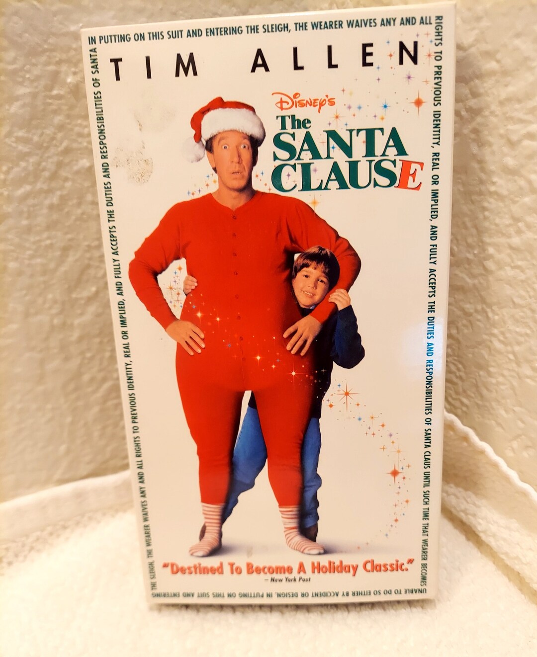 Disney's the Santa Clause Movie With Tim Allen on VHS - Etsy
