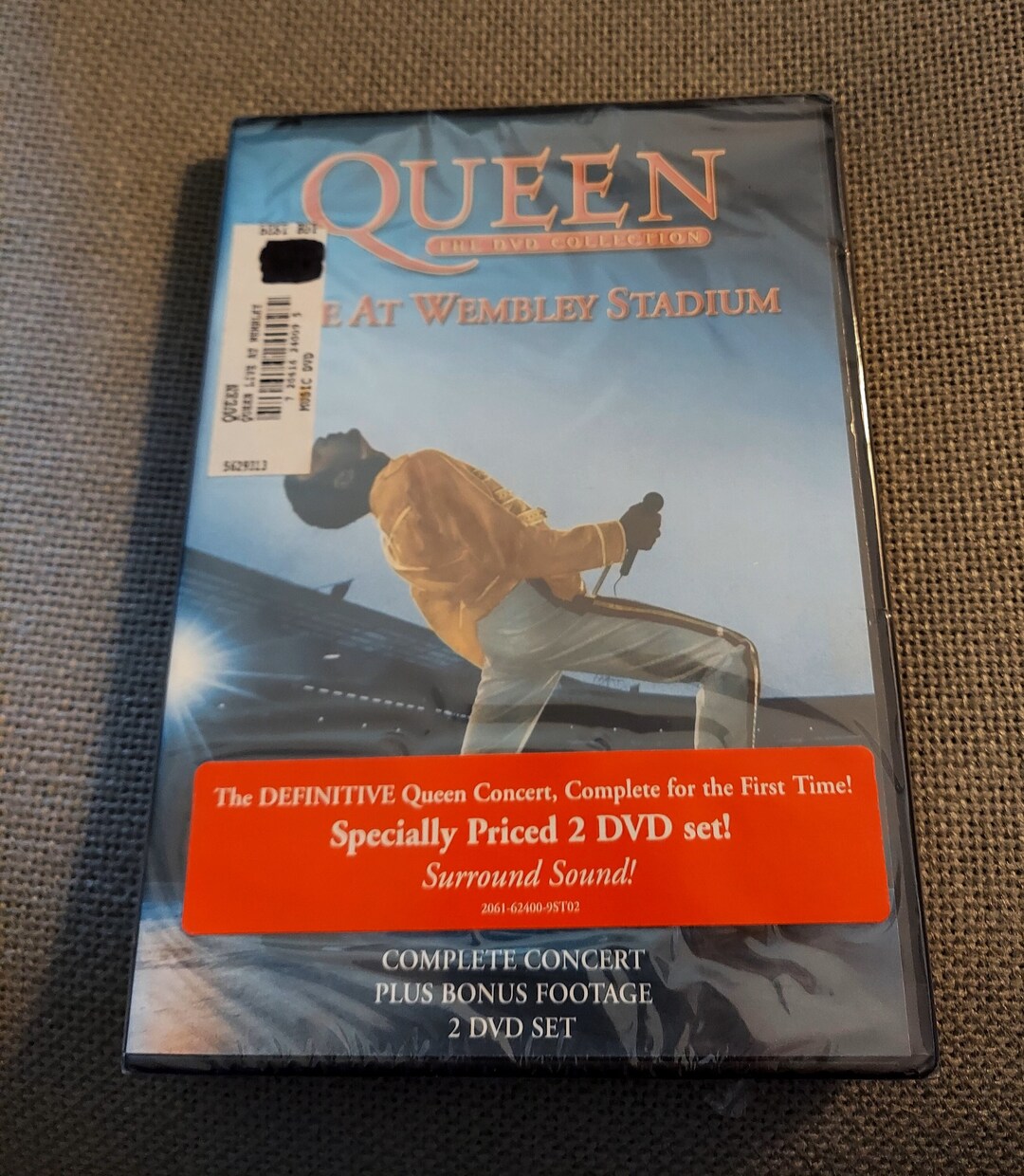 Queen the 2 DVD Collection Live at Wembley in Surround Sound New Never ...
