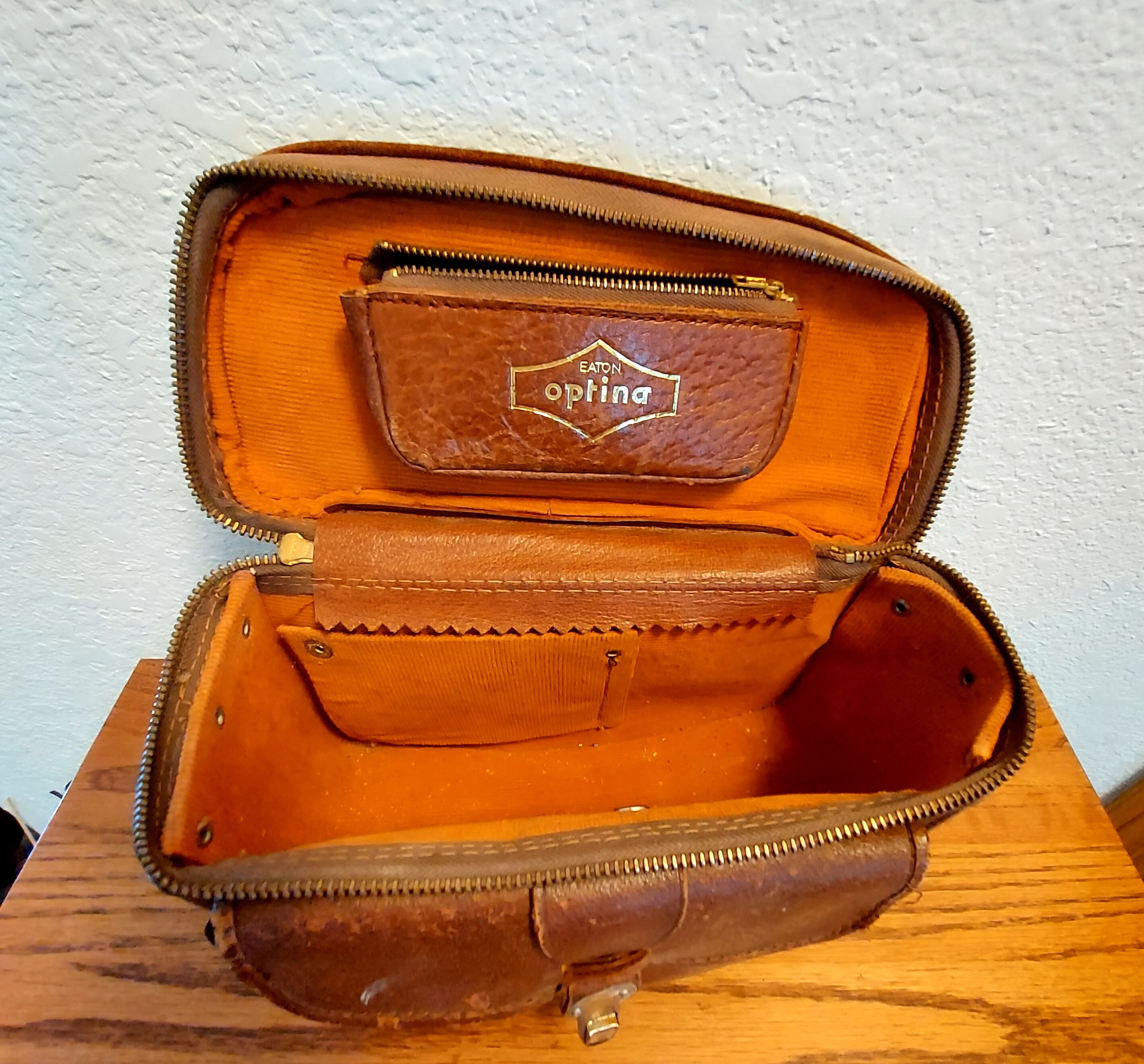 Rare Find Vintage Eaton Optina Camera Leather Case - Etsy