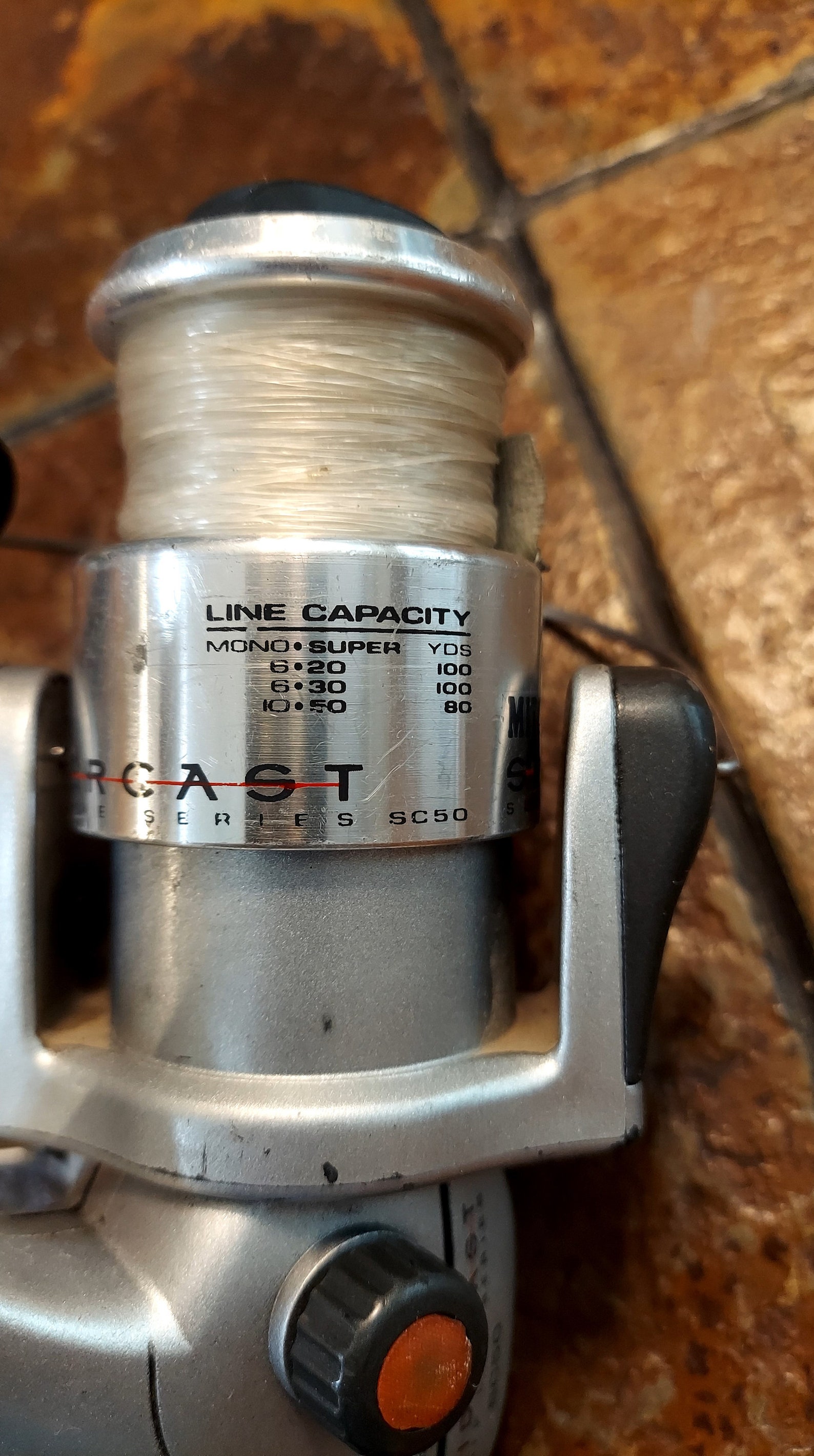 Vintage Mitchell Spider Cast SC50 From the Super Line Series Fishing ...