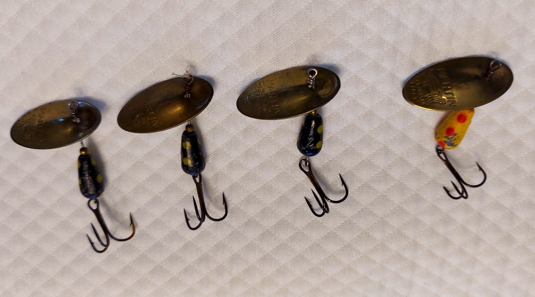 Rare Find Vintage 1960s Italian Martin No. 4 Spinnerbait Lures - Etsy