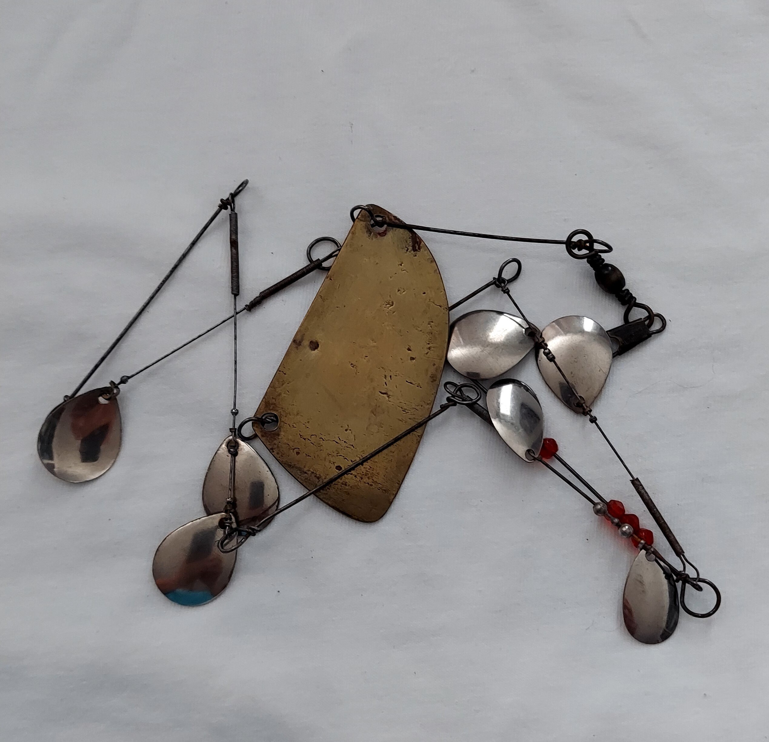 Rare Find Vintage Cowbell Flex-i-troll for Troll Fishing. Very Old ...